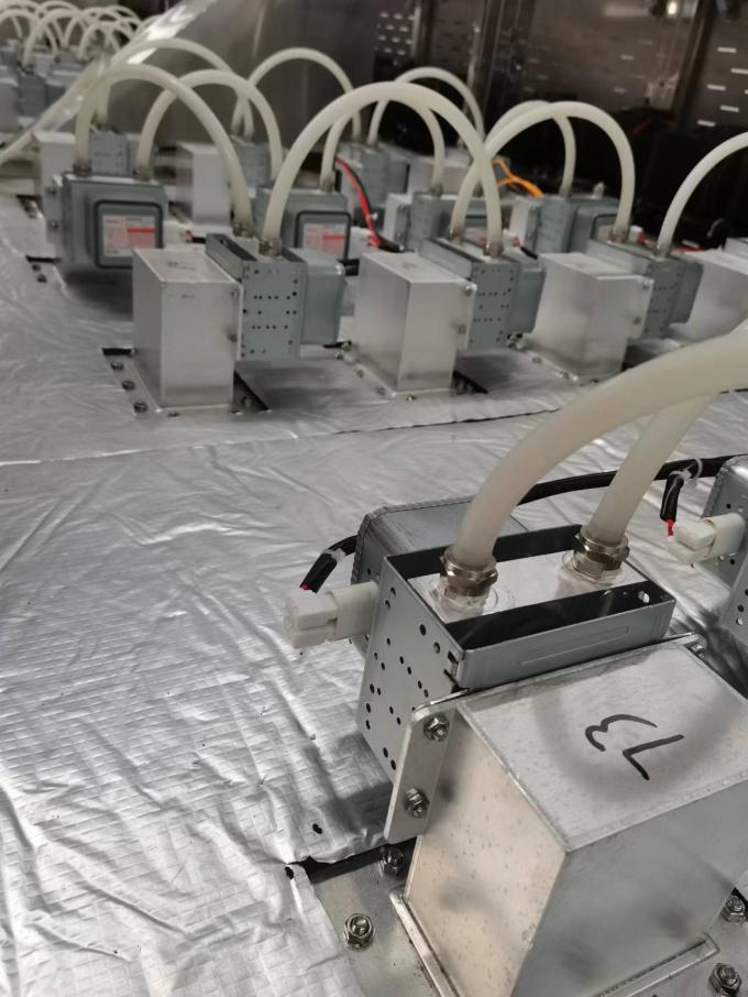 48-60kg/H Kava Powder Microwave Tunnel Oven Industrial Drying Machine